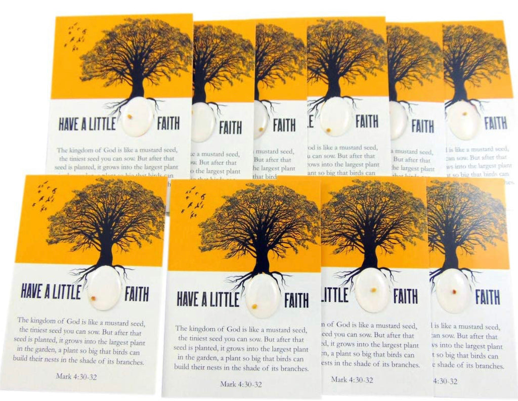 Special BULK Pack of 350 Mustard Seeds of Faith Cards – Westmon Works
